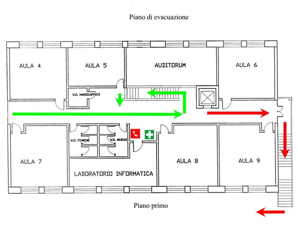 piano di emergenza con planimetrie - Ecloga Italia S.p.A.
